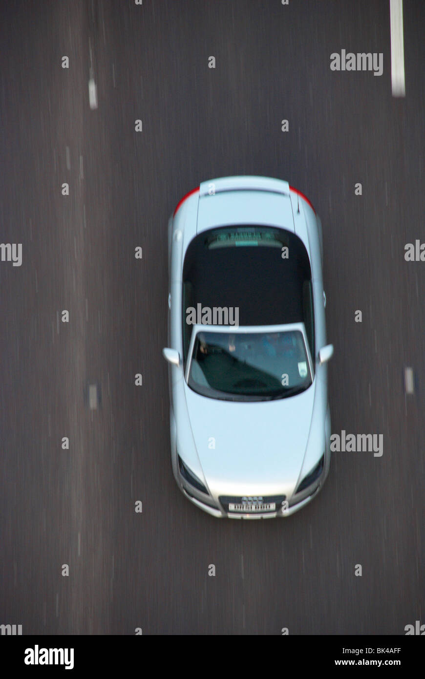 Car on the M62 motorway Stock Photo - Alamy