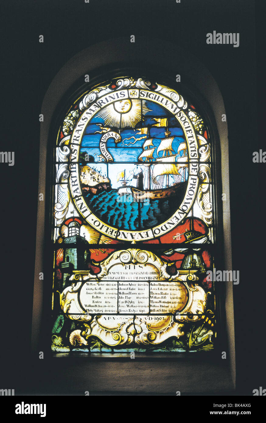 1600s stained glass hi-res stock photography and images - Alamy