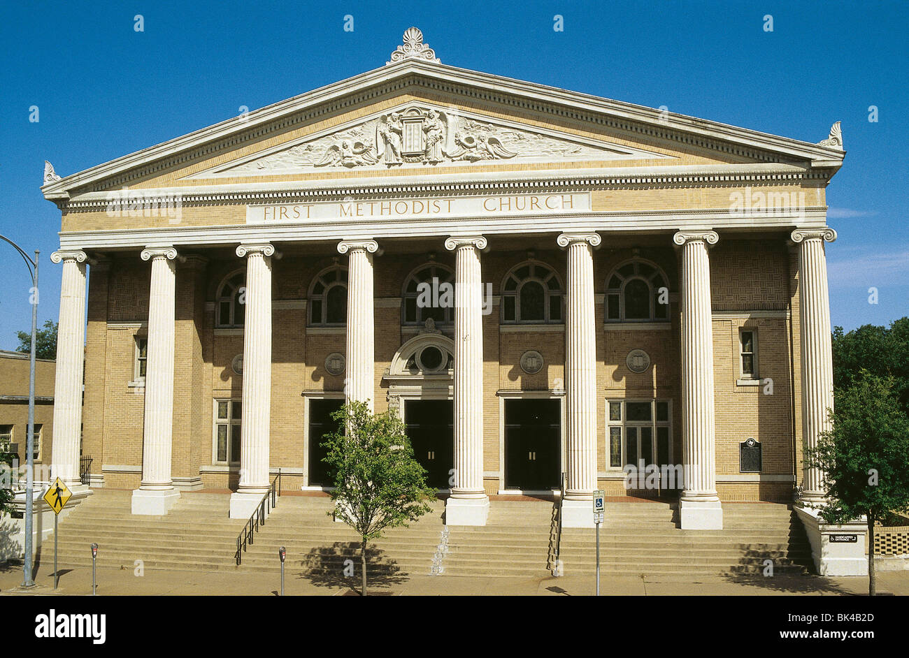 First Methodist Church in Austin, Texas Stock Photo - Alamy