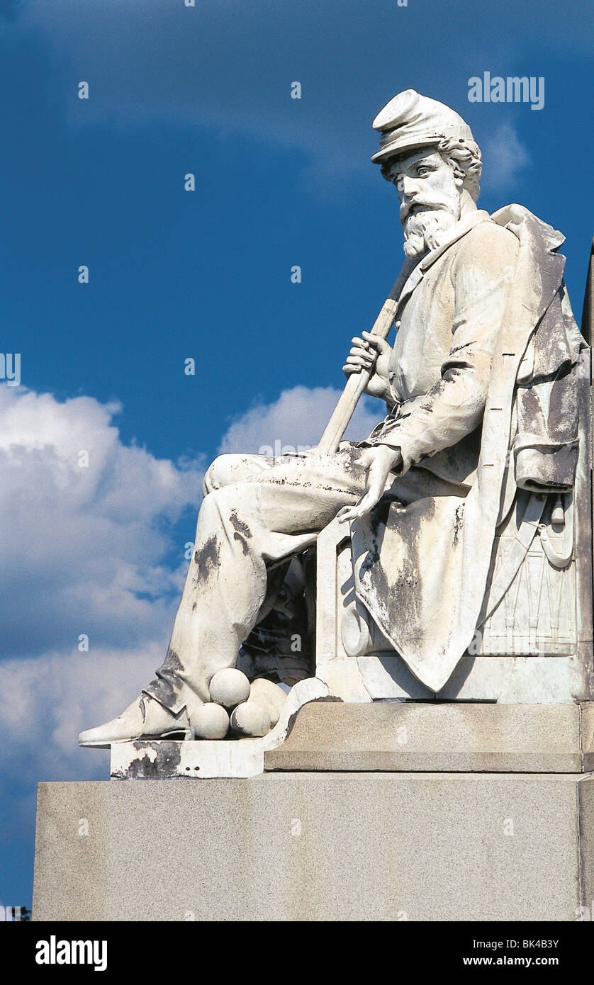 Gettysburg soldiers national cemetery hi-res stock photography and ...