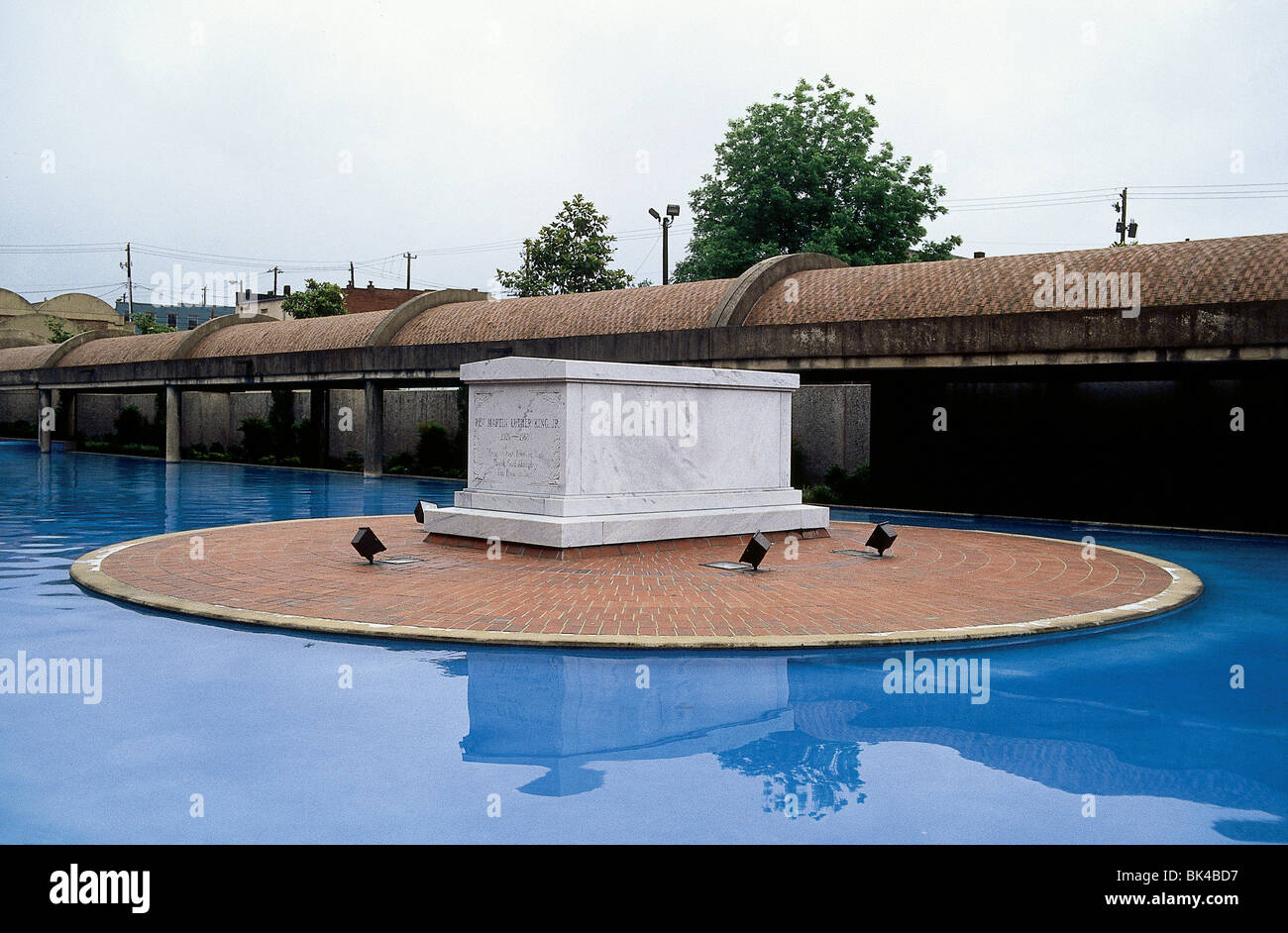 Martin Luther King Jr.'s Tomb, Atlanta, Georgia Stock Photo - Alamy