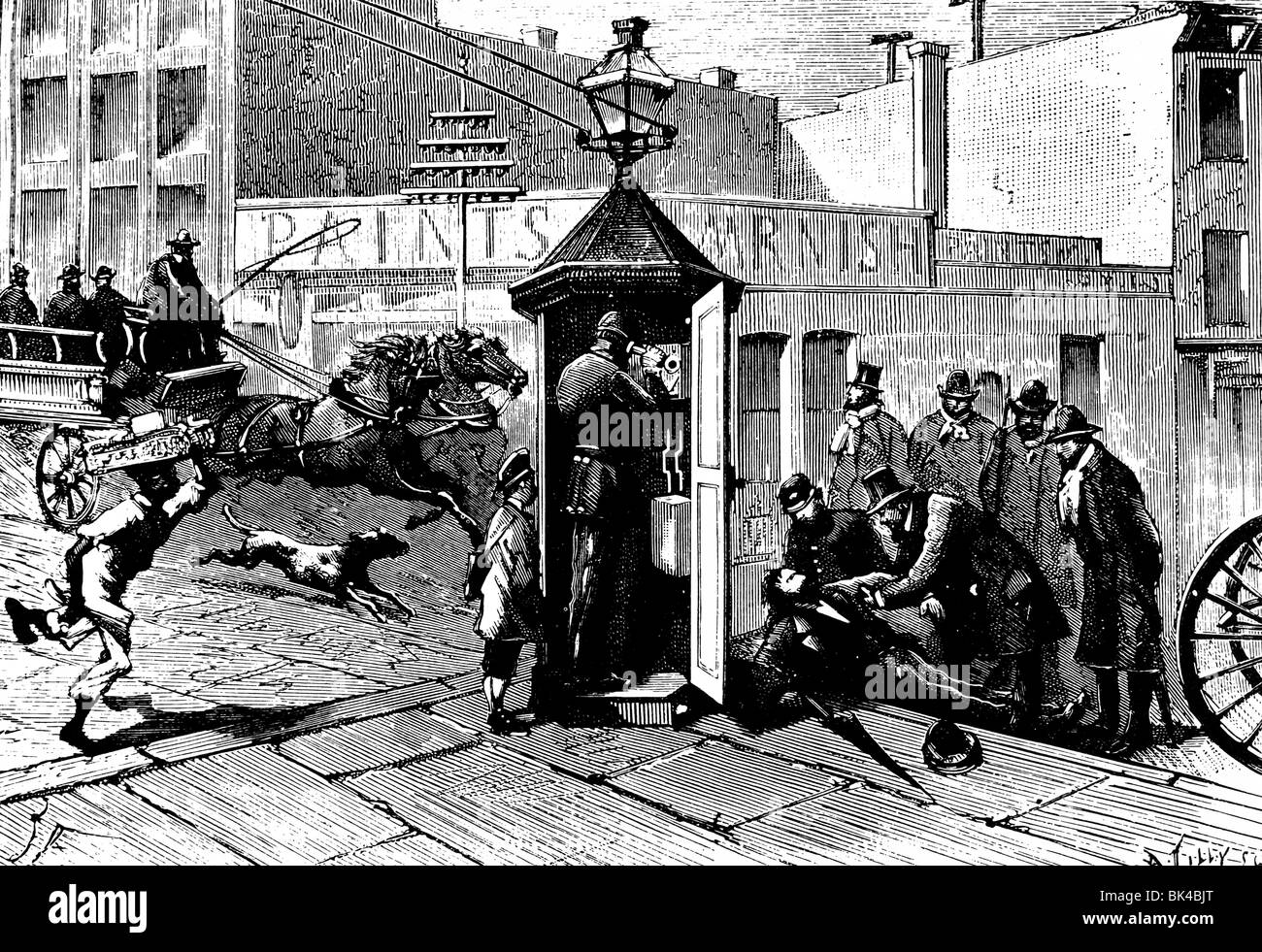 Usefulness the phone, 1878 Stock Photo - Alamy