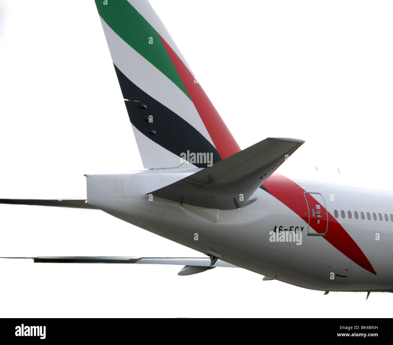 Aeroplane Tail And Passenger High Resolution Stock Photography and ...