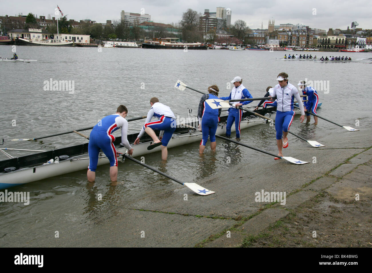 Newcastle University IV Rowing Team Prepare for the Head of the River ...