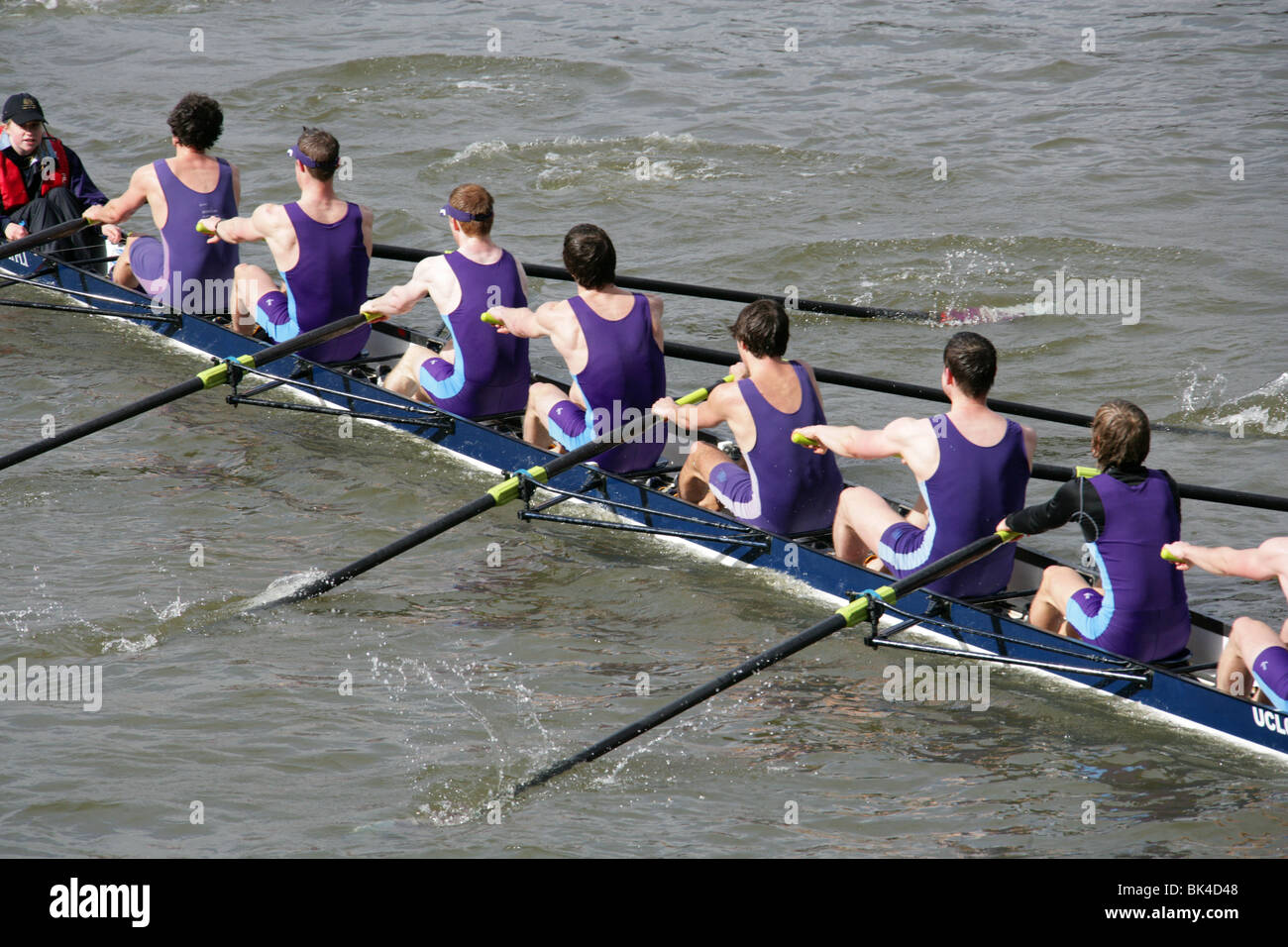 The University College, London I Rowing Team in the Head of River Race ...
