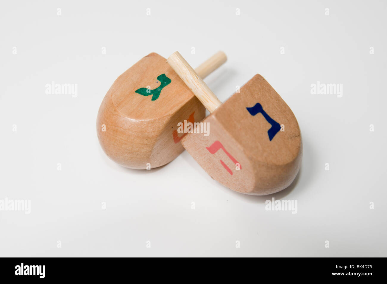 Sevivon or Dreidel a spinning top traditionally played during Chanukah ...