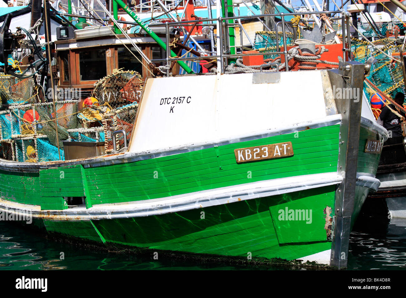 The green fishing boat hi-res stock photography and images - Alamy