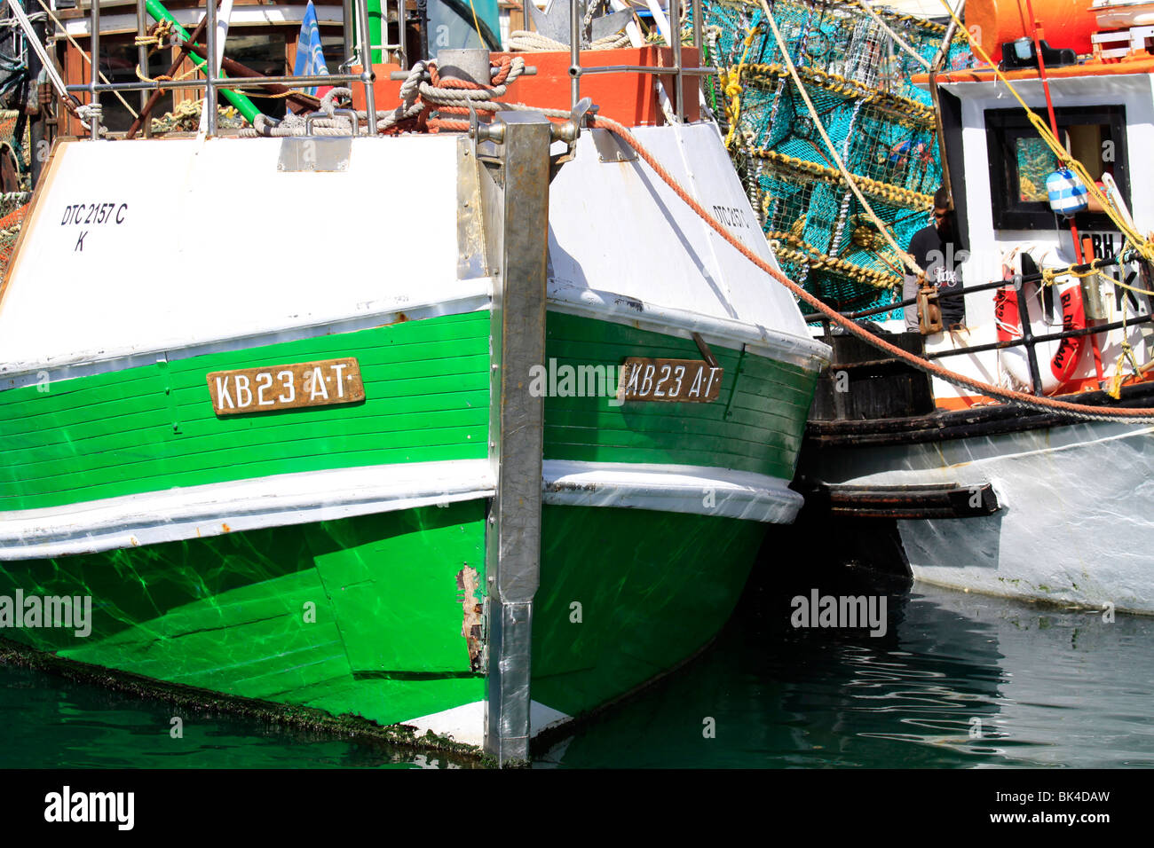 The green fishing boat hi-res stock photography and images - Alamy
