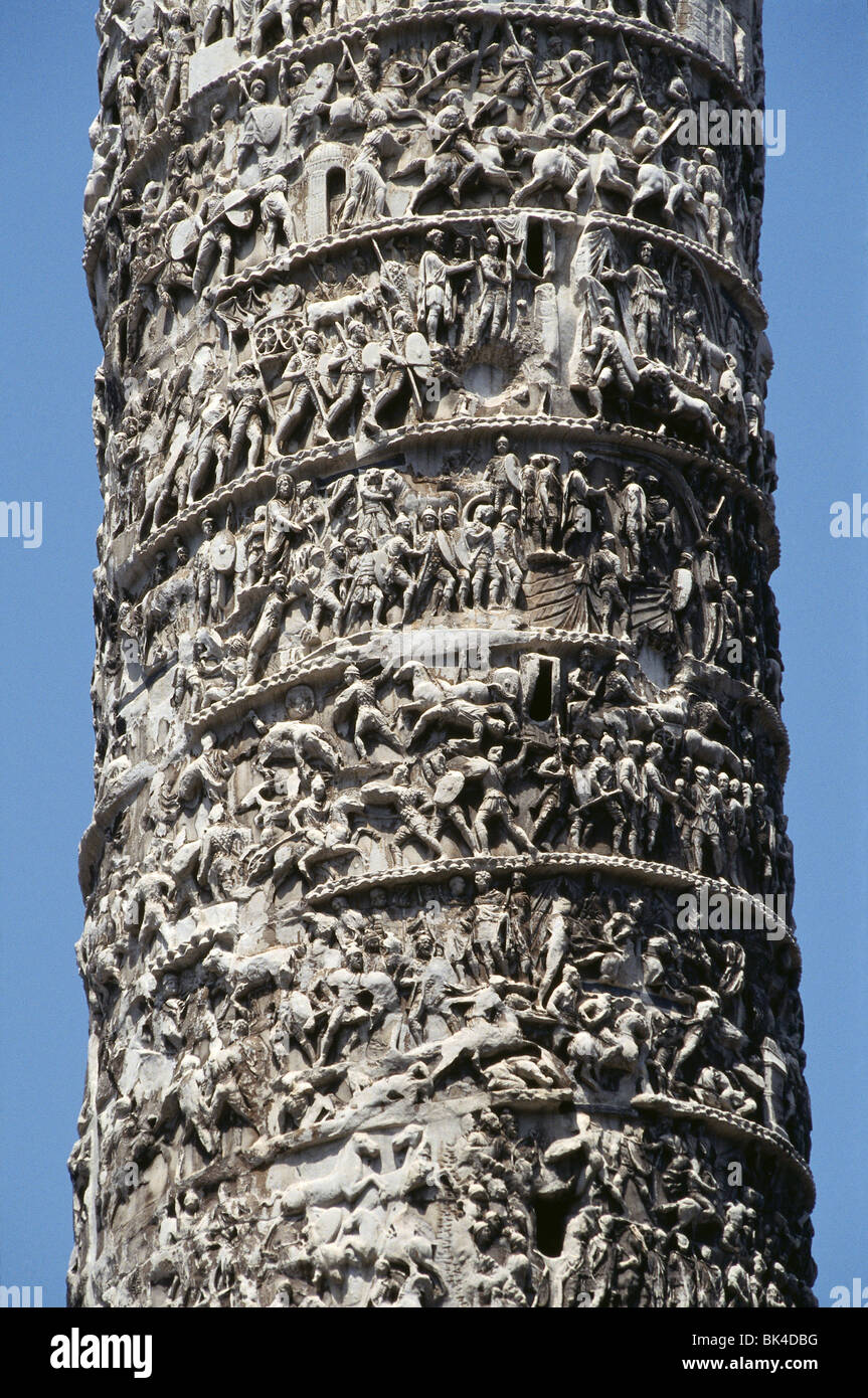 Column Of Marcus Aurelius Stock Photos & Column Of Marcus Aurelius ...