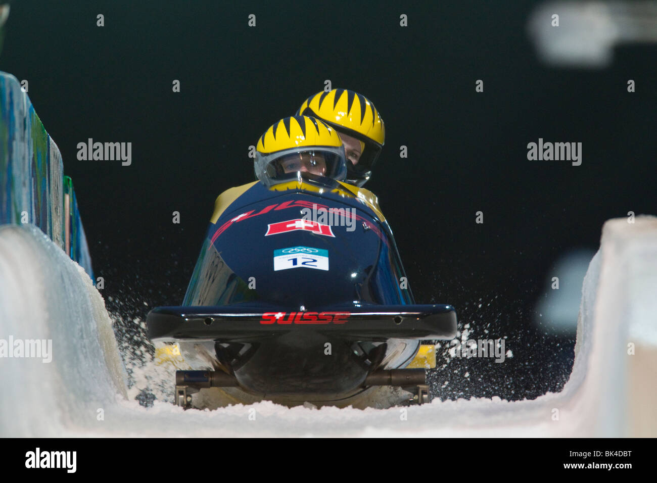 2010 olympics canada women's bobsleigh hi-res stock photography and images - Alamy