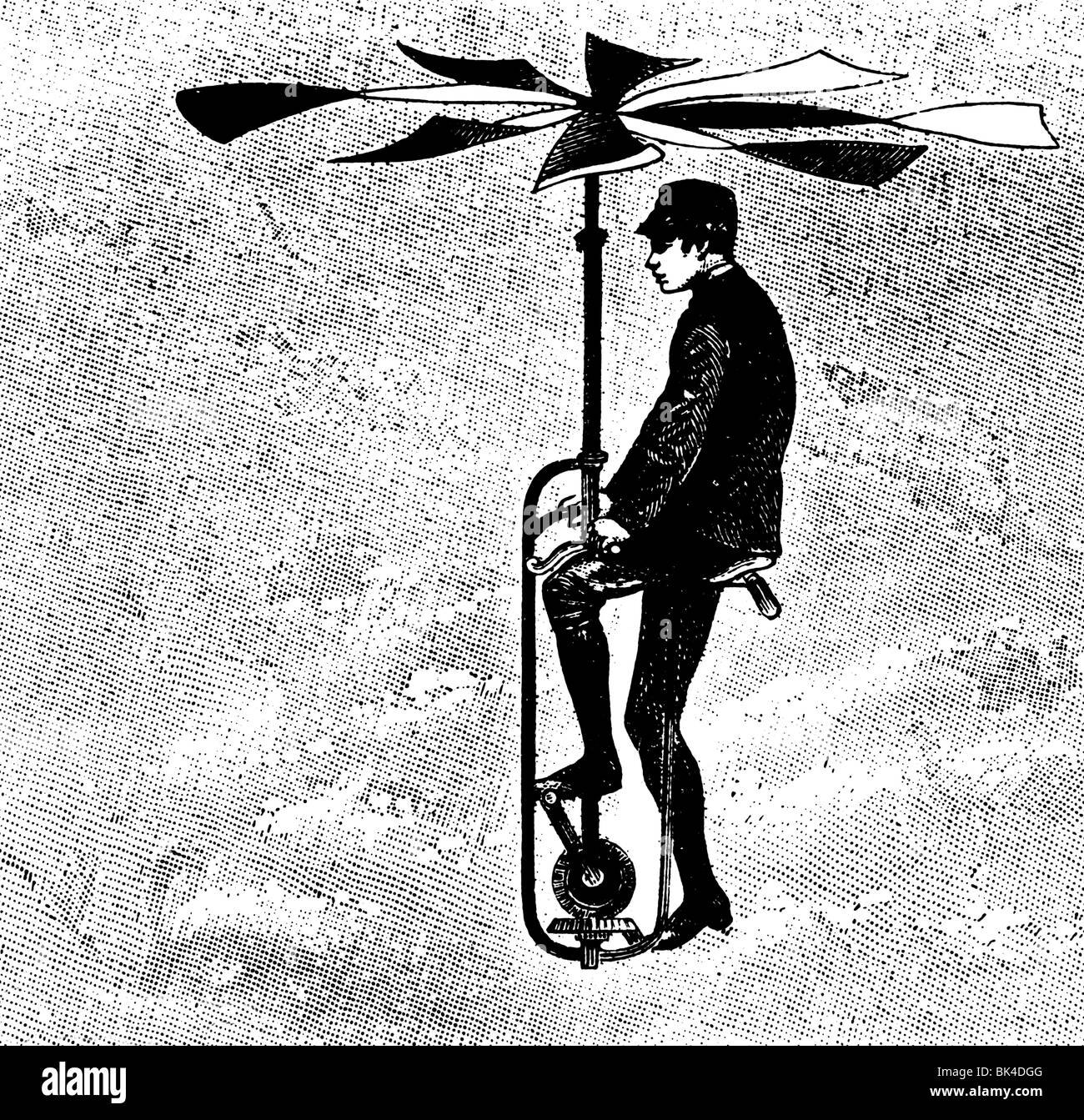 Imaginative design a flying machine hi-res stock photography and images ...