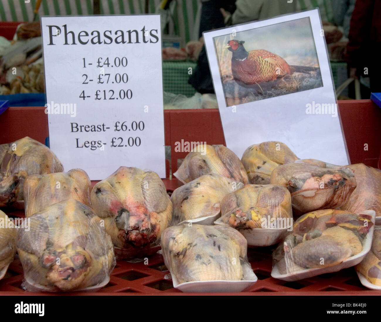 Pheasant price list hi-res stock photography and images - Alamy