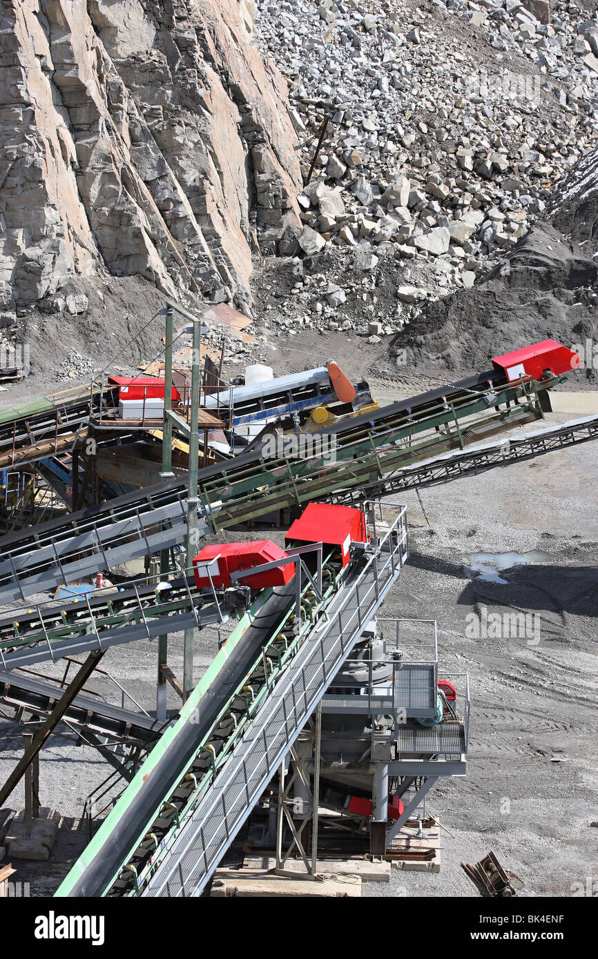 Conveyors moving ore hi-res stock photography and images - Alamy