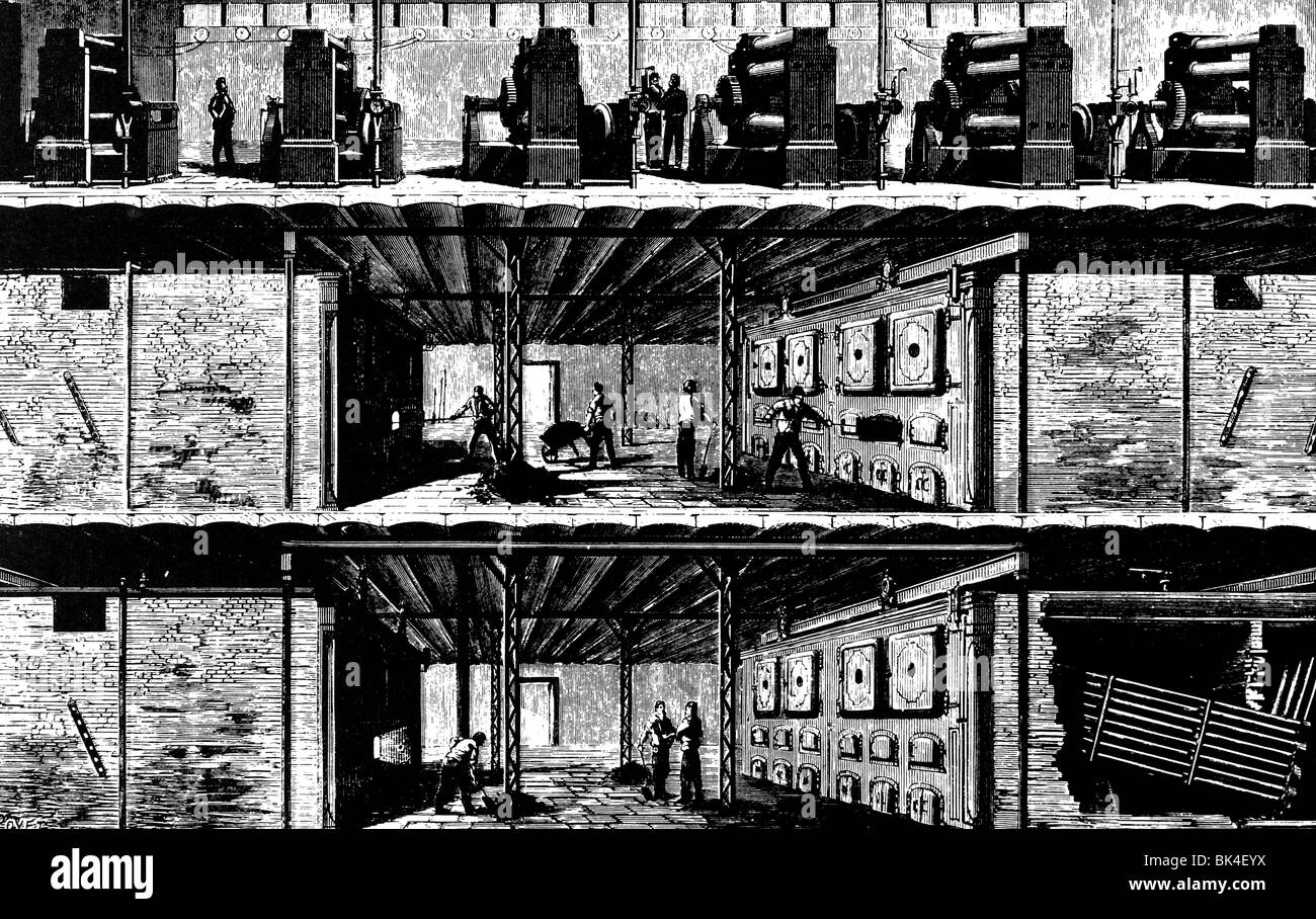 Edison s electric lightning station hi-res stock photography and images ...