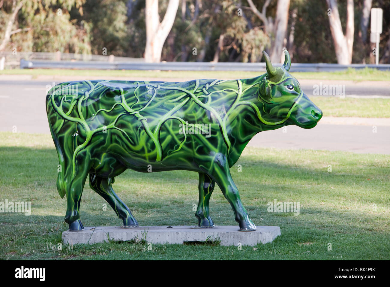 Cows as part of the Moooving Art project to promote Shepperton as the ...