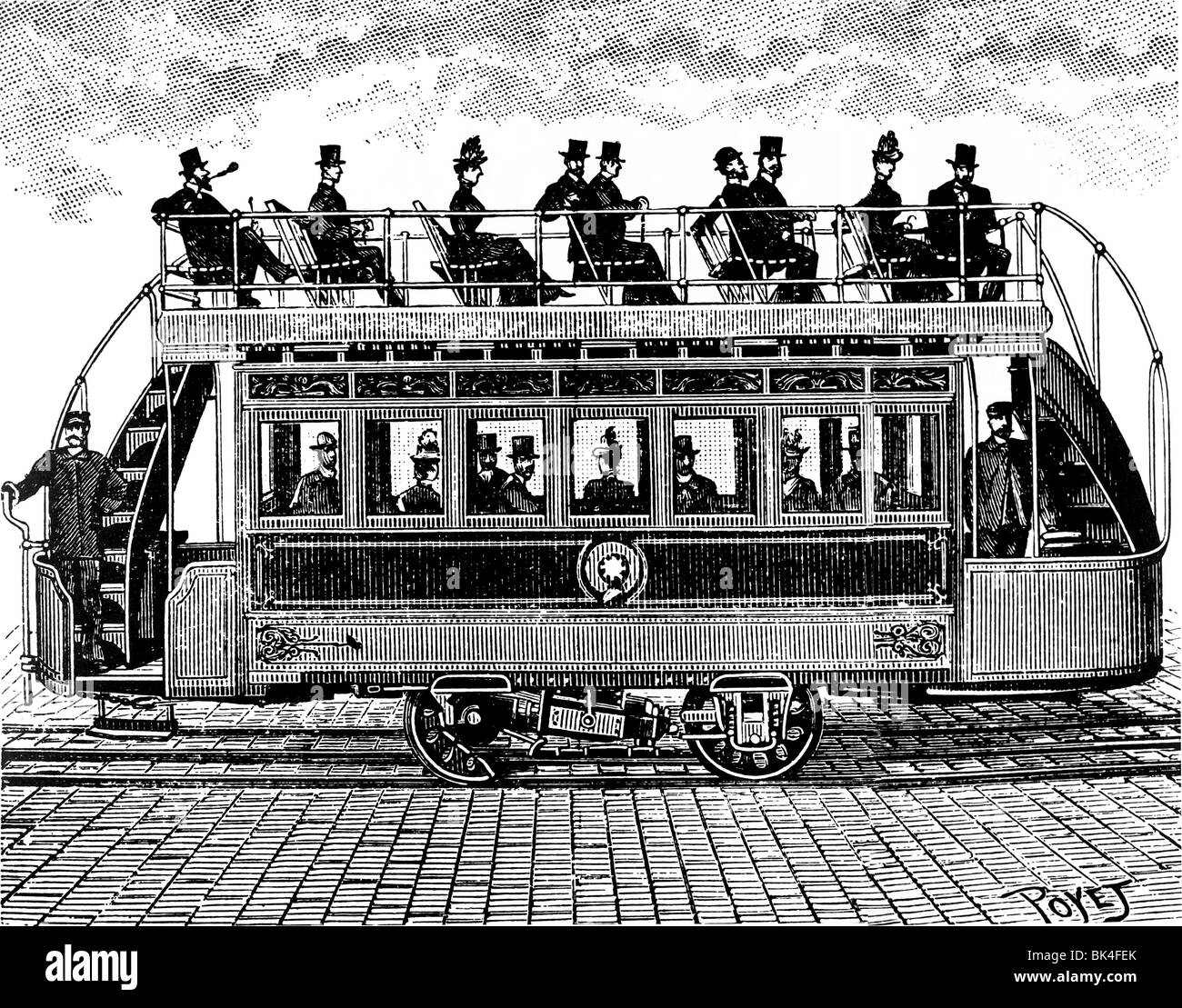 Electric wagon Black and White Stock Photos & Images - Alamy