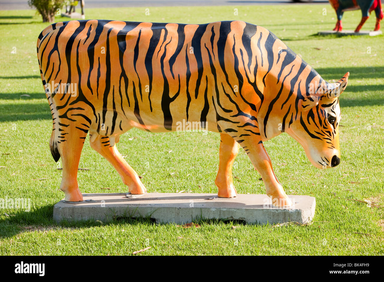 Cows as part of the Moooving Art project to promote Shepperton as the ...