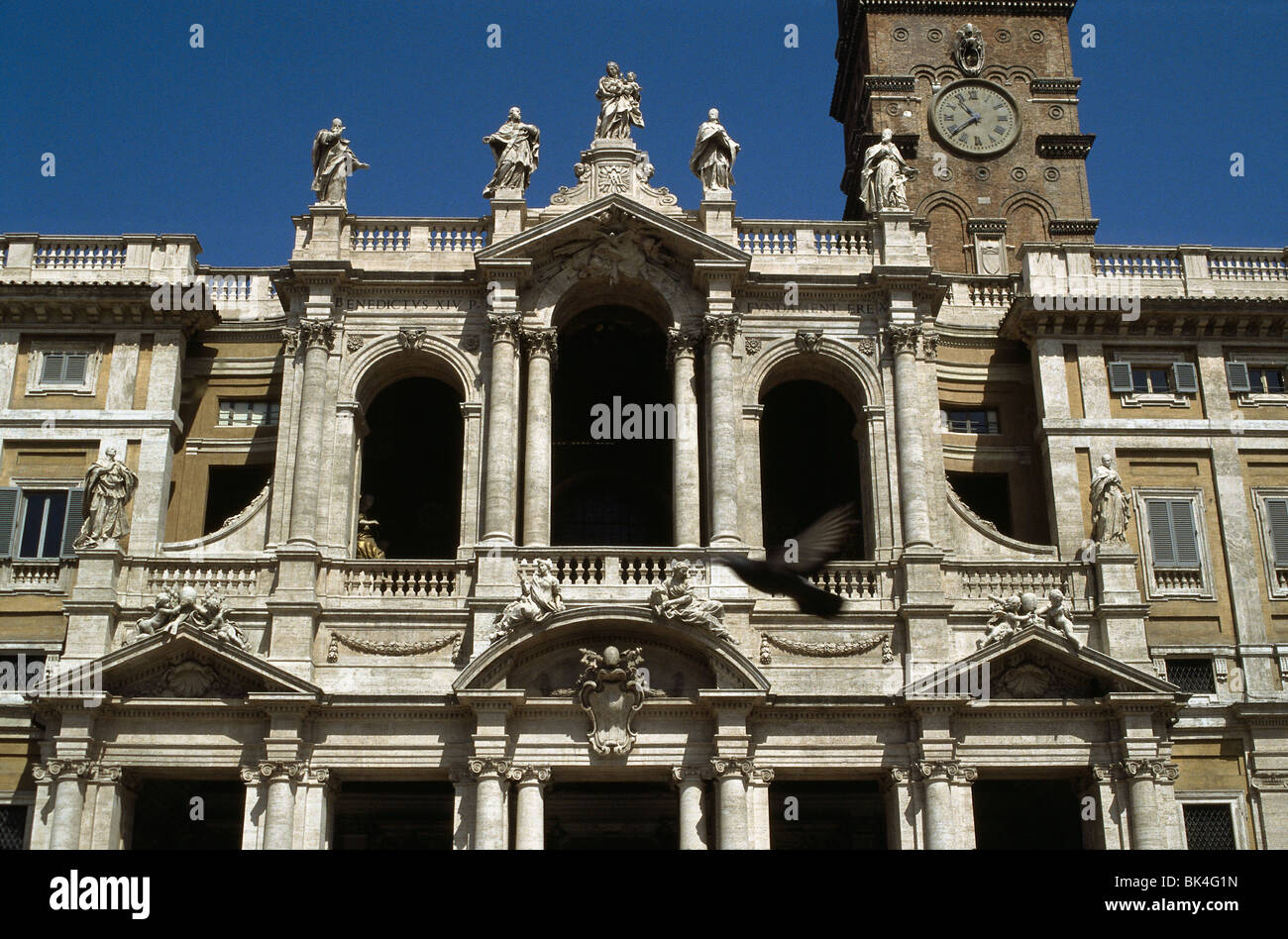 Basilica of St. Mary Major in Rome Stock Photo - Alamy