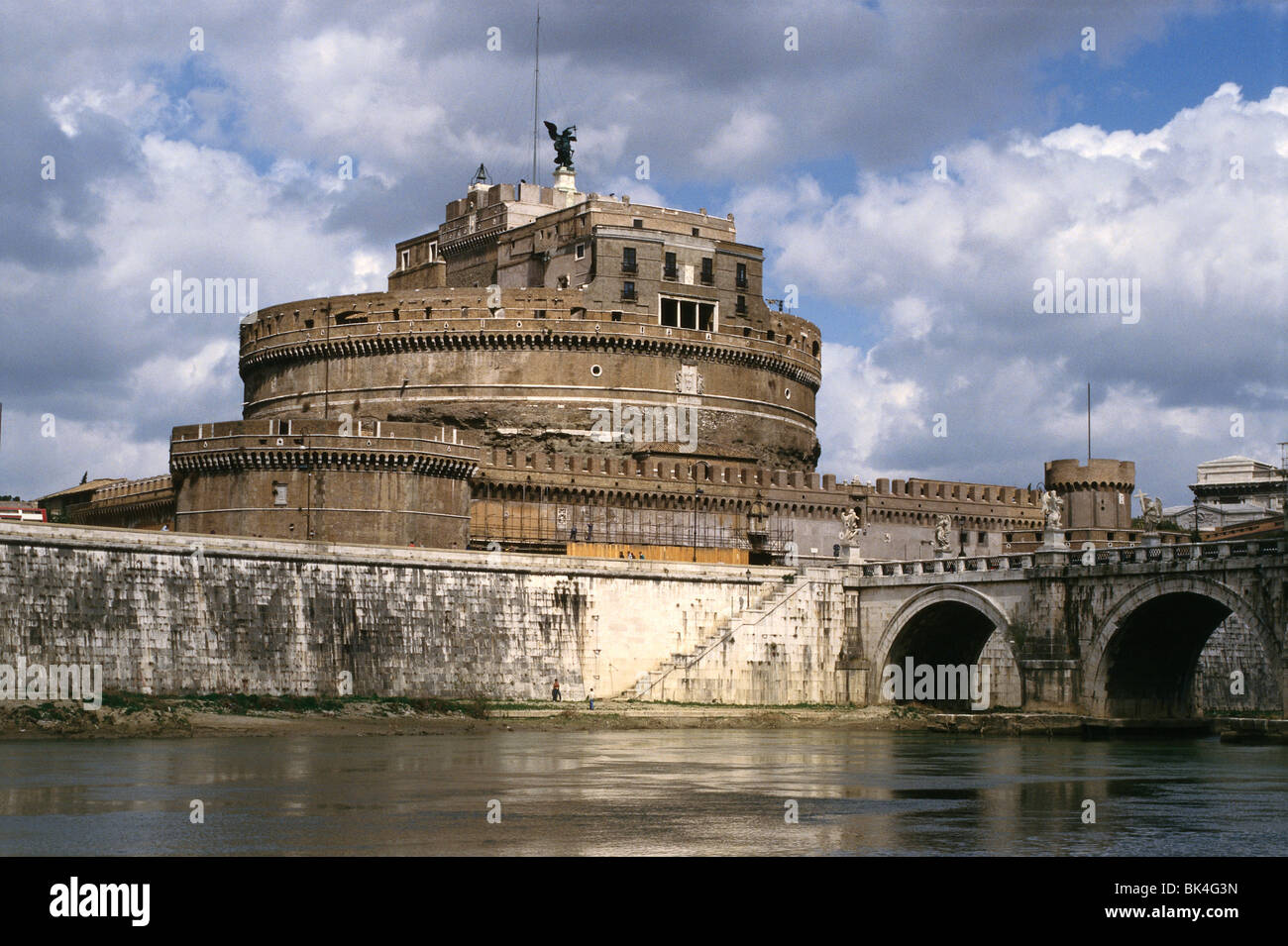 Sant' Angelo Castle, Rome, Italy Stock Photo - Alamy