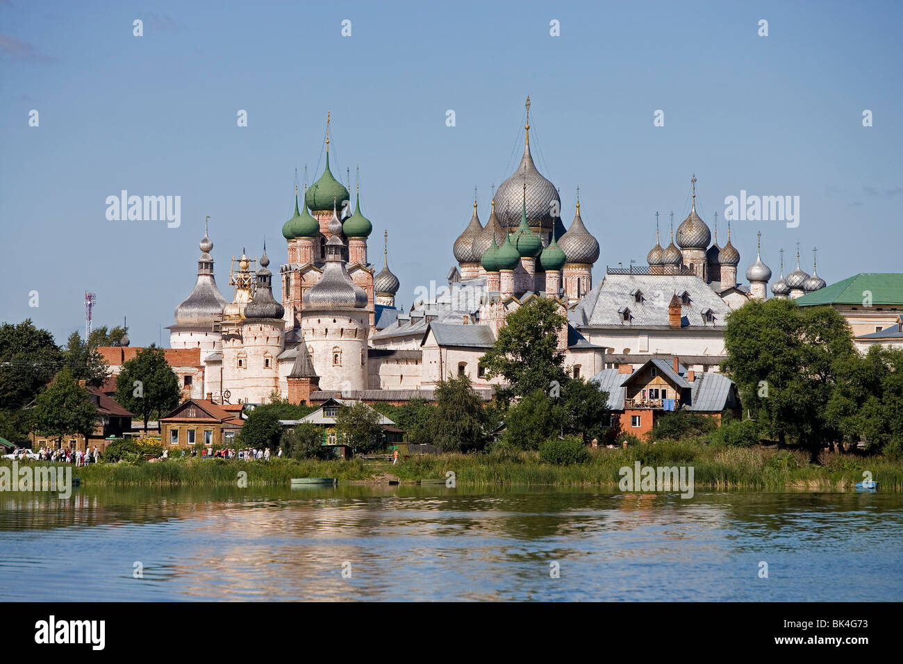 Russia,Golden Ring,Rostov the Great,Kremlin,lake Nero,orthodox churches ...