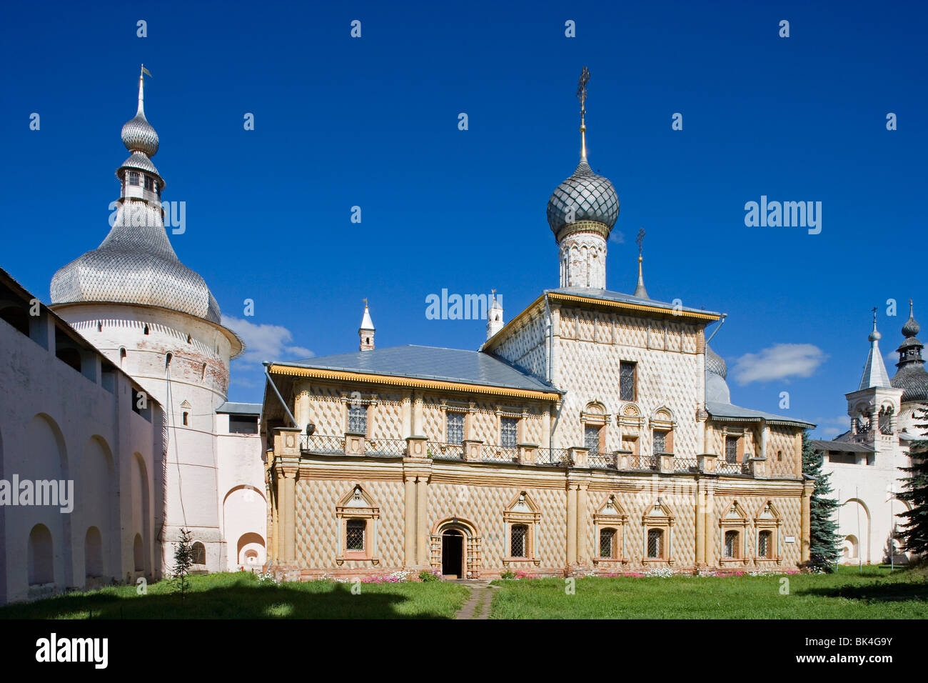 Russia,Golden Ring,Rostov the Great,Kremlin,orthodox churches Stock ...