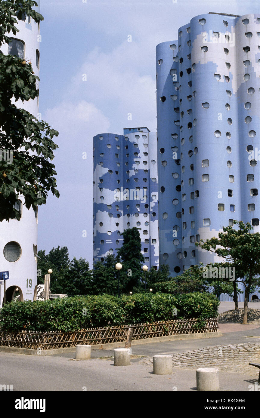 Tours Aillaud (also known as Tours Nuages) are a group of residential ...