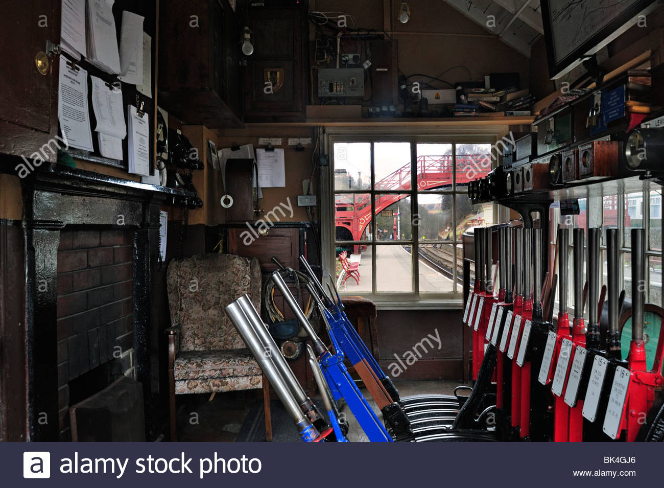 Signal Box With Signal High Resolution Stock Photography and Images - Alamy