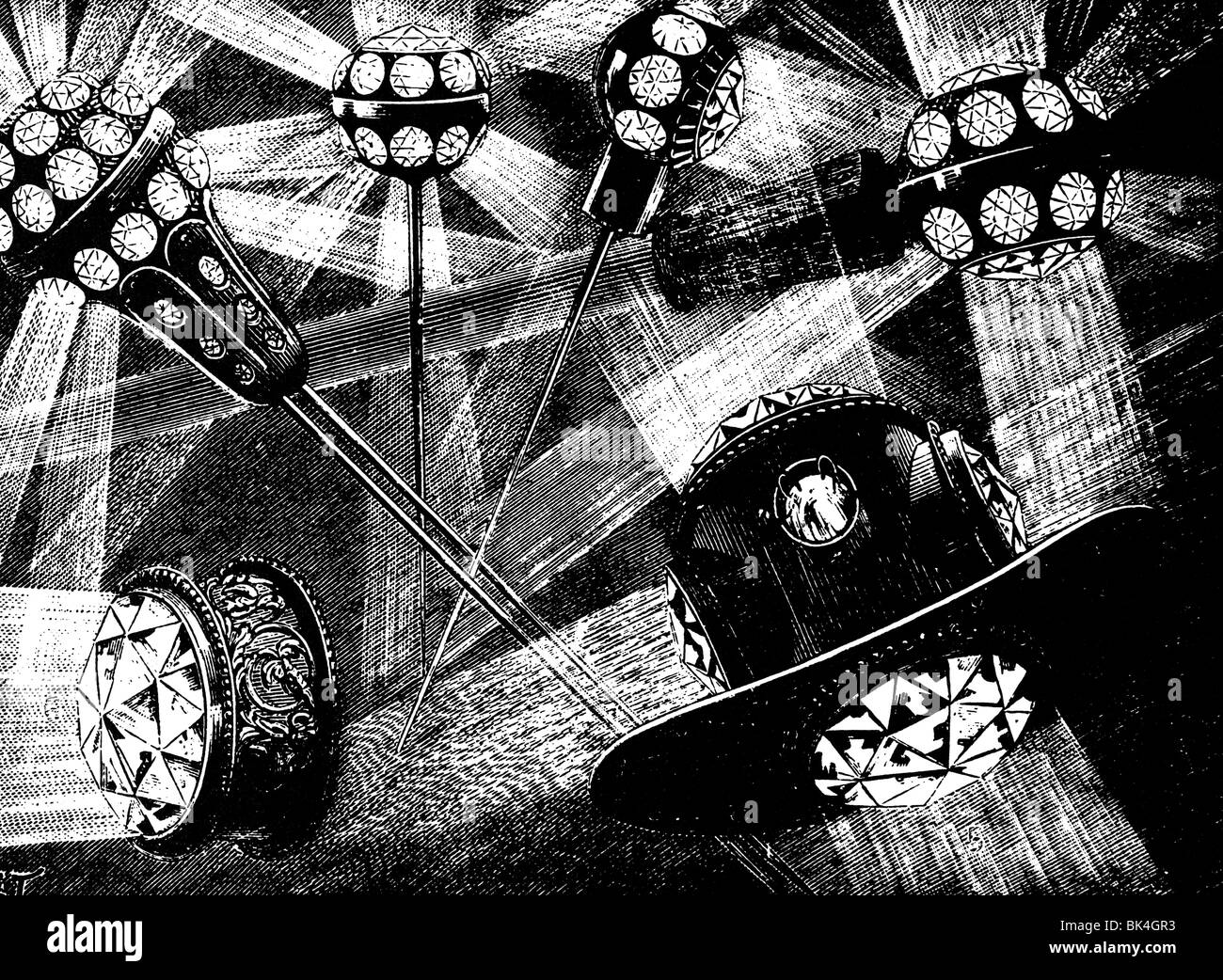 Jewels for you Black and White Stock Photos & Images - Alamy