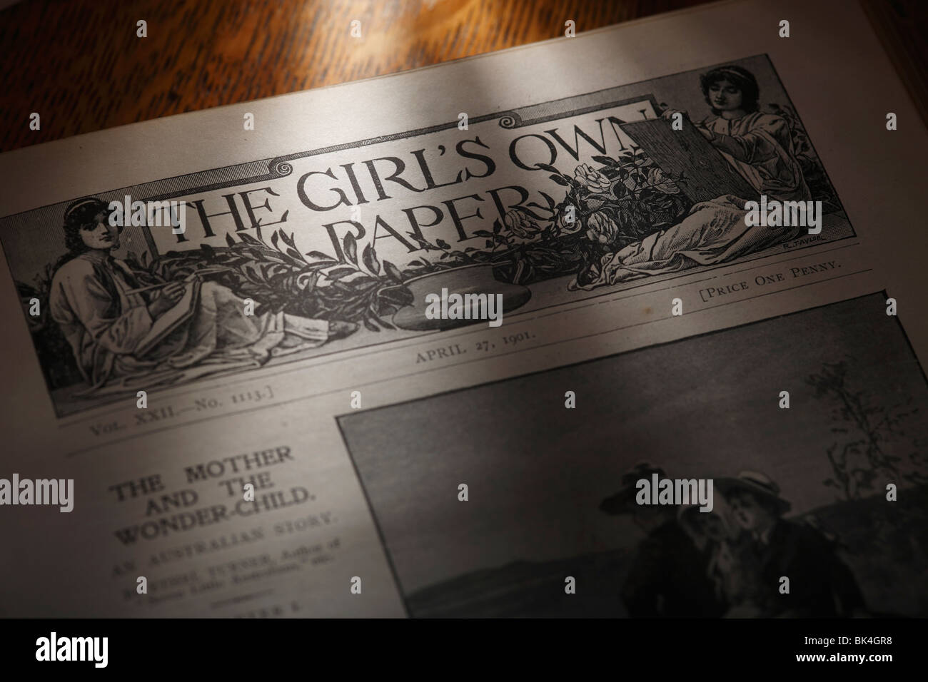 Girls own annual Stock Photo - Alamy