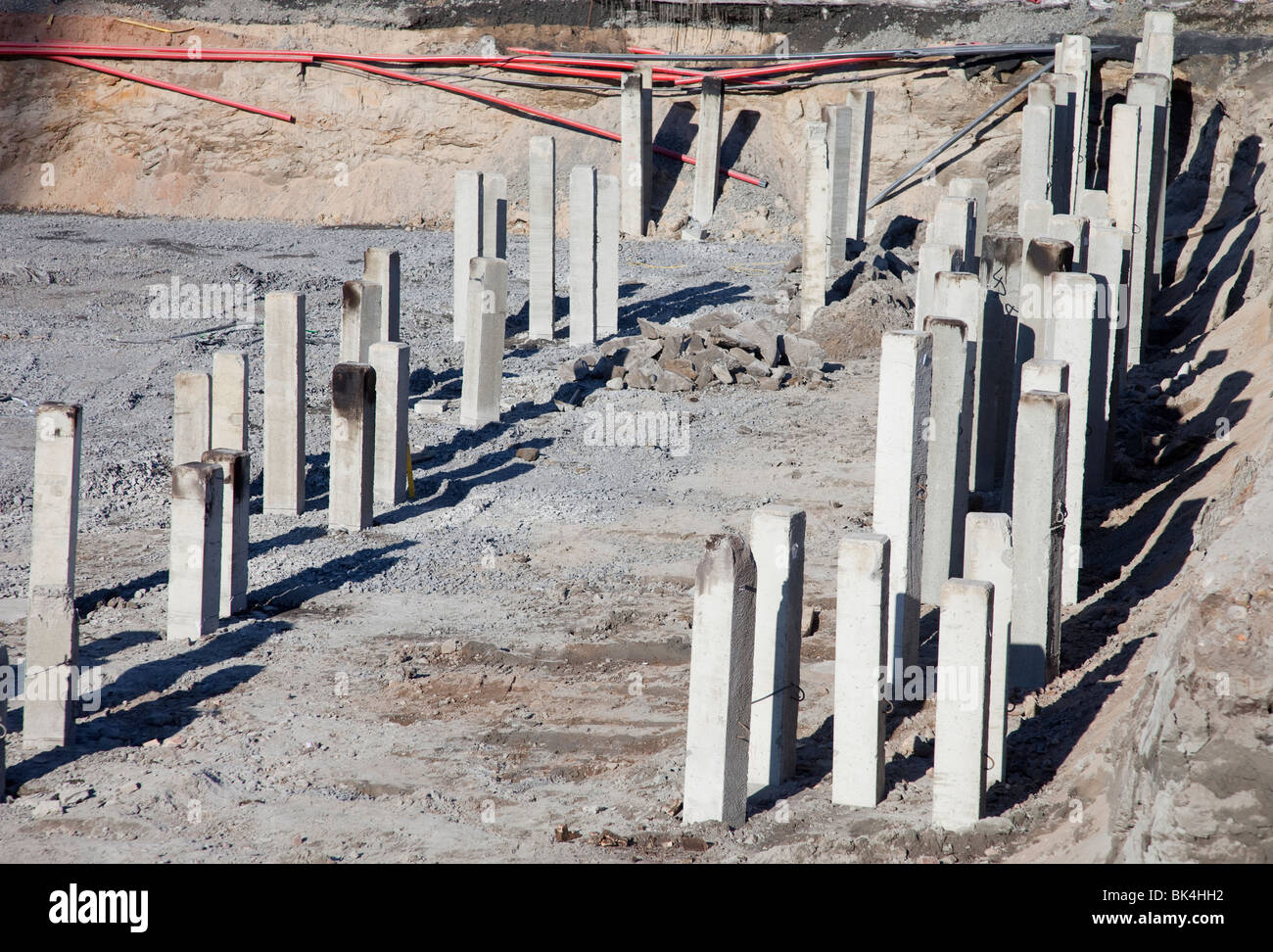 Footing foundation hi-res stock photography and images - Alamy