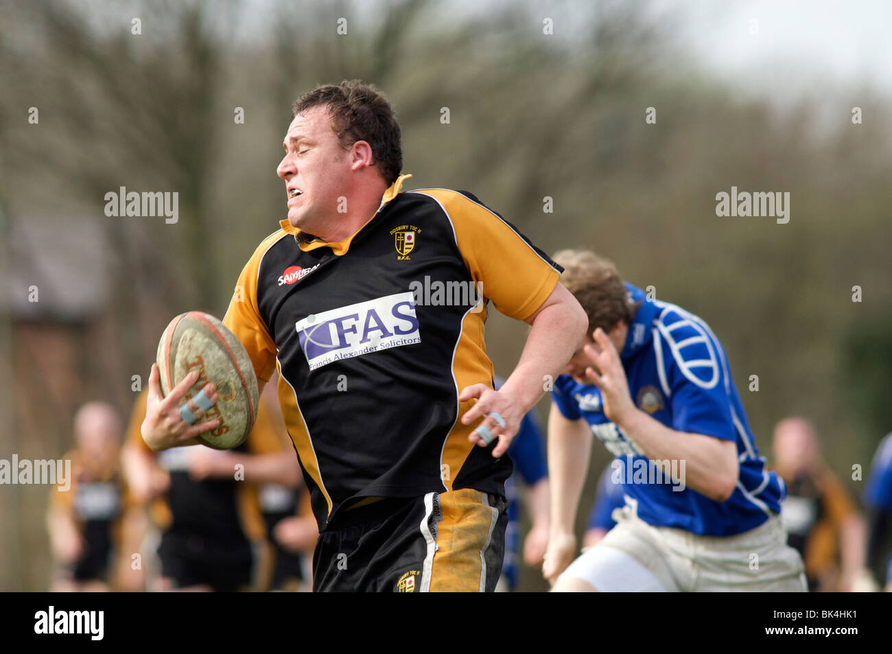 Rugby player scoring try hi-res stock photography and images - Alamy