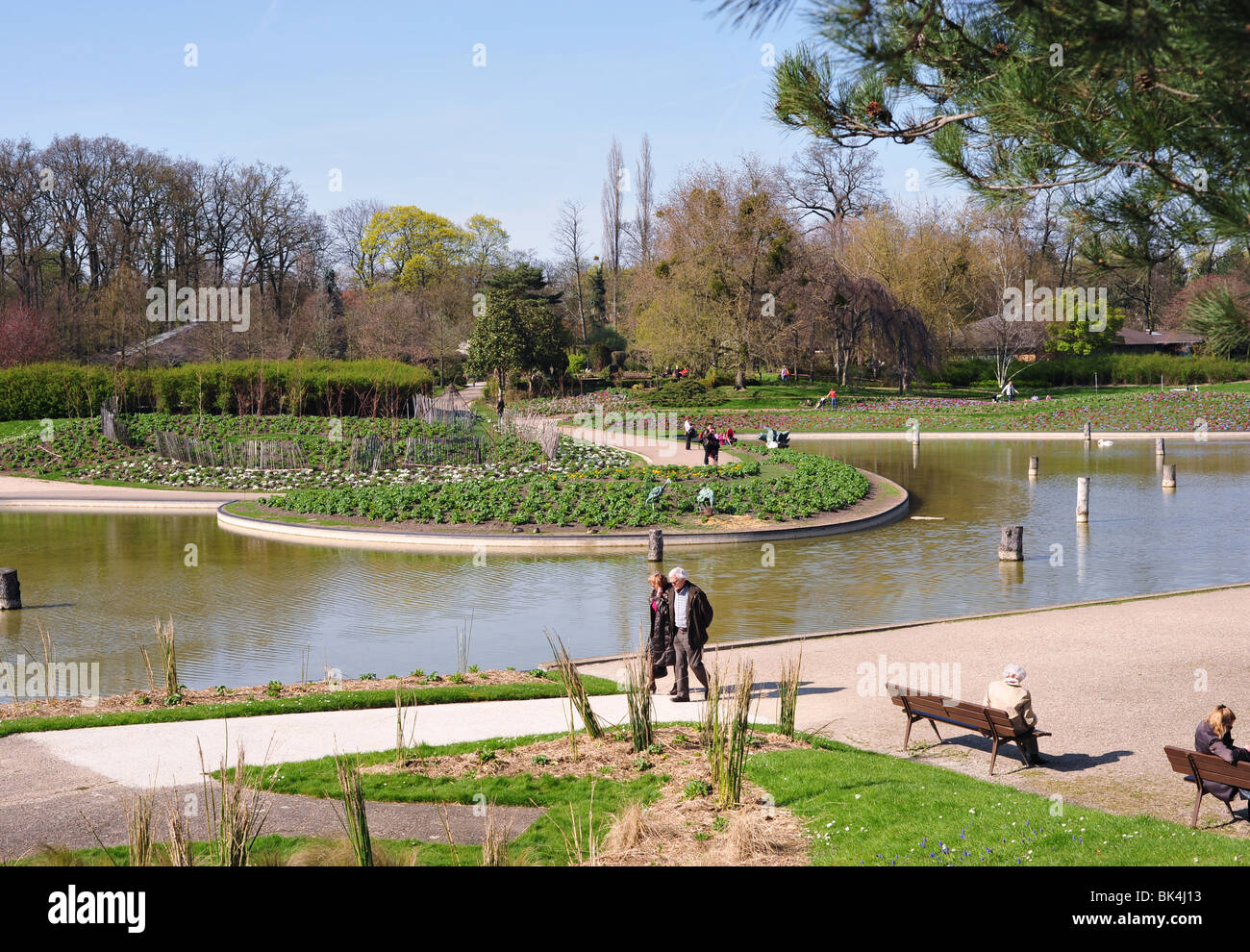 Paris Parc Floral Stock Photo - Alamy