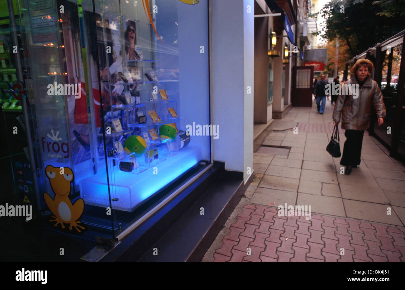 Frog Mobile store on Vitosha Boulevard, ranked as the world's 22nd most ...