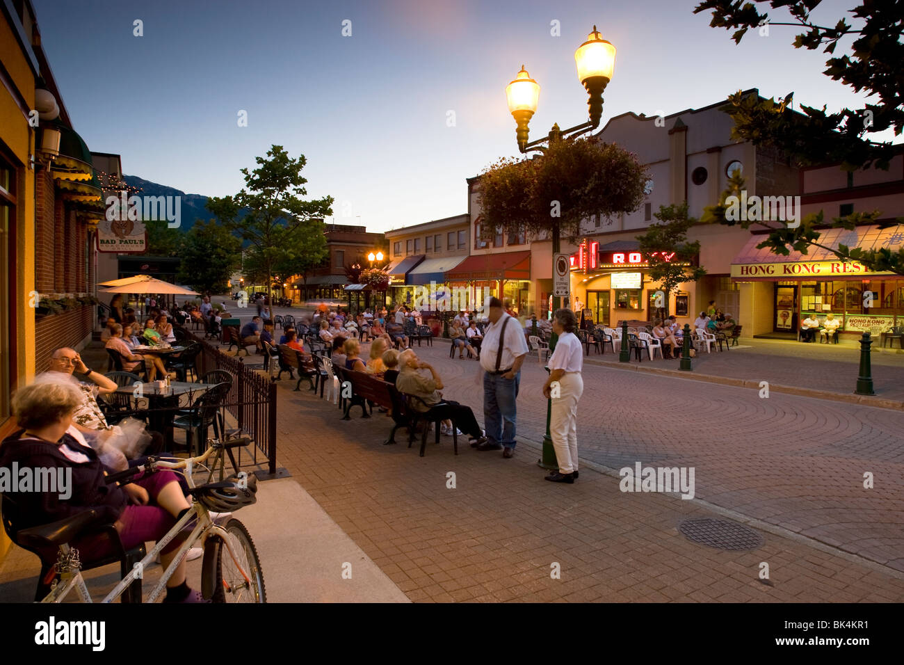 Downtown Revelstoke British Columbia Canada Stock Photo - Alamy