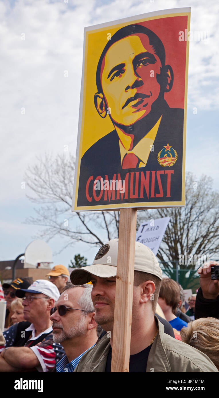 Communist party rally usa hi-res stock photography and images - Alamy