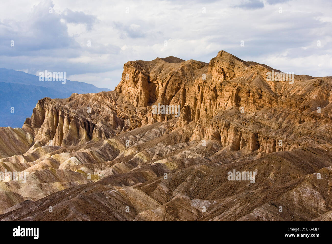 View from Zabriskie Point, Death Valley National Park, California Stock ...