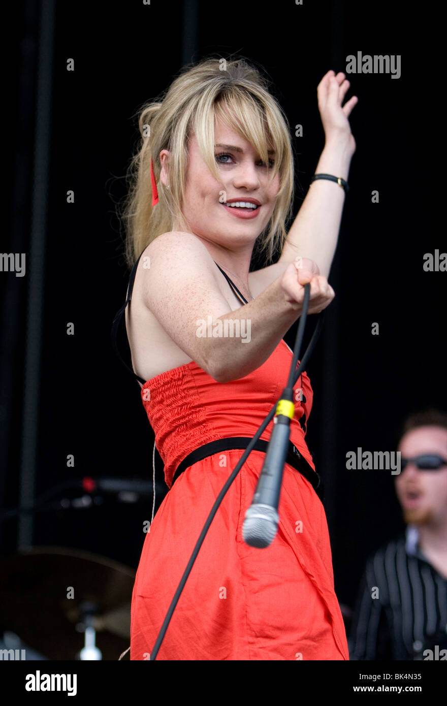 Duffy performs at the Virgin Mobile Music Festival Stock Photo - Alamy