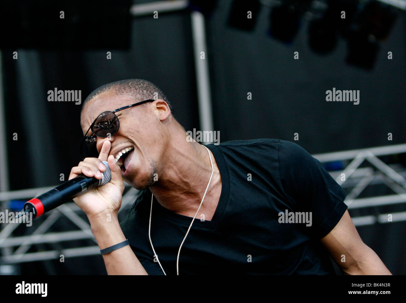 Lupe fiasco performs during concert hi-res stock photography and images ...
