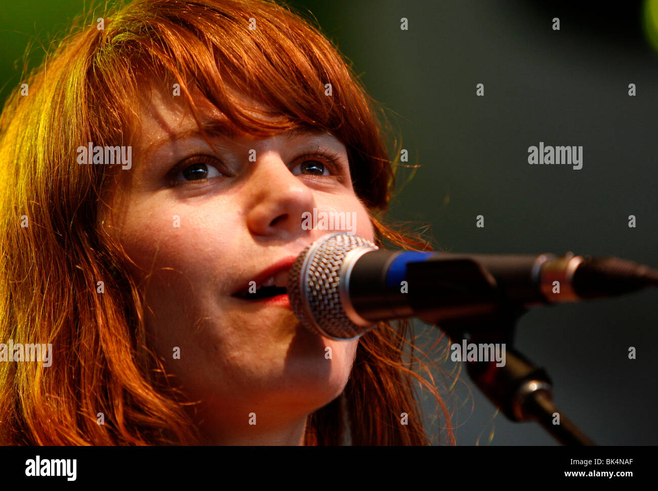 Jenny Lewis of Rilo Kiley performs during a concert Stock Photo - Alamy