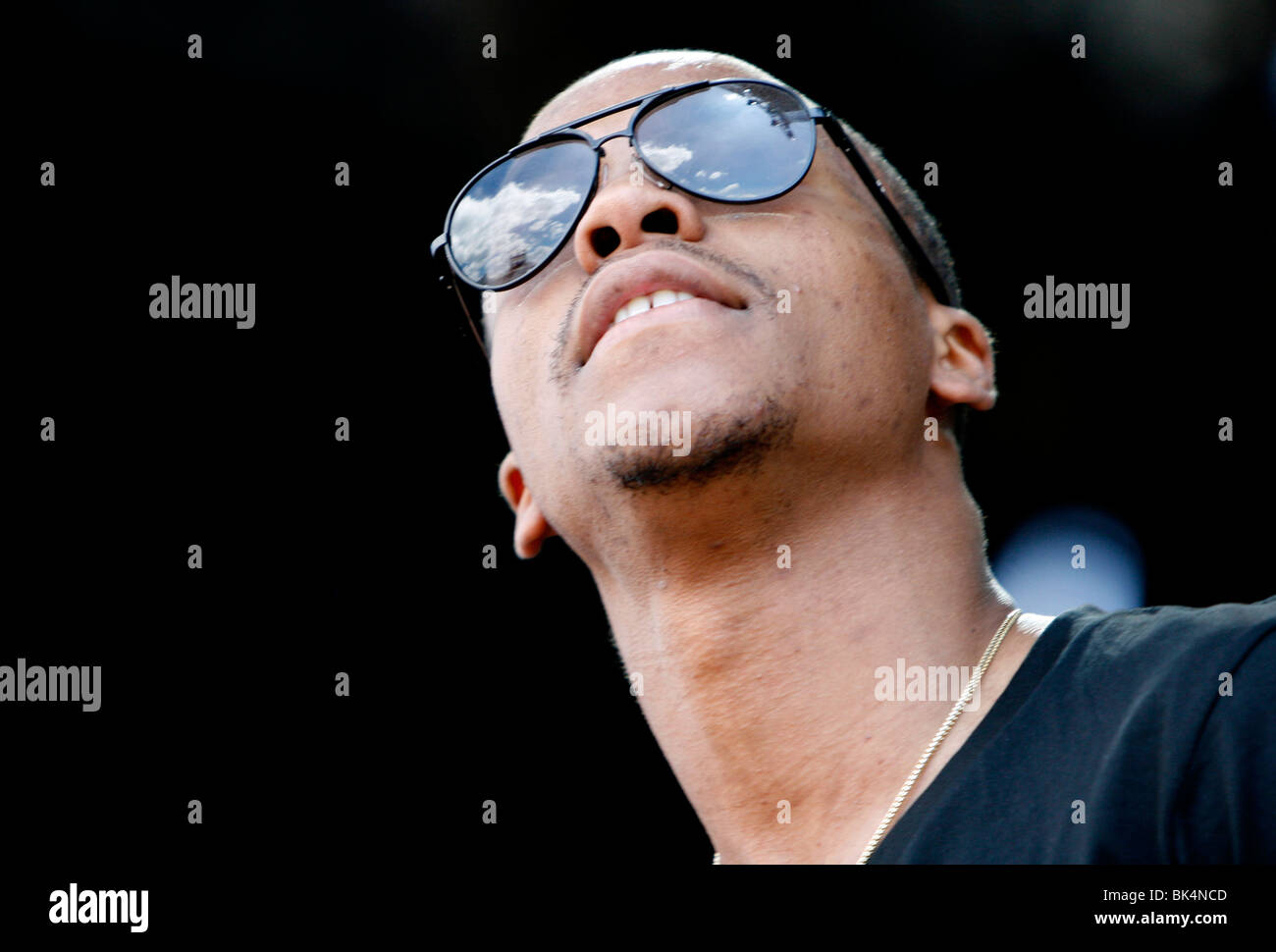 Lupe Fiasco performs during a concert Stock Photo - Alamy
