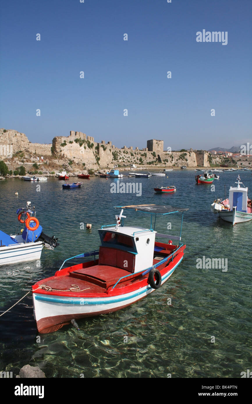 Methoni harbour hi-res stock photography and images - Alamy