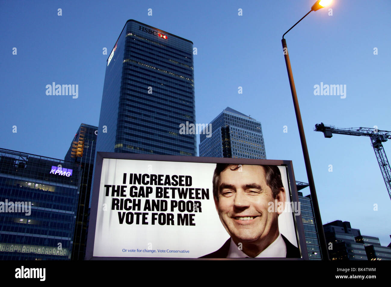 Conservative party election poster hi-res stock photography and images ...
