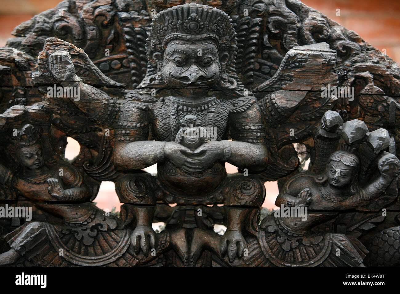 Statue of Garuda, Kathmandu, Nepal, Asia Stock Photo - Alamy