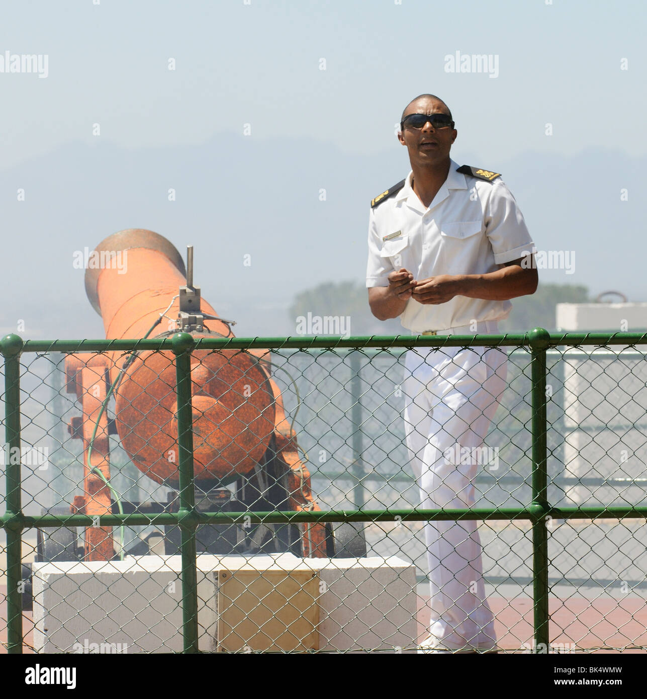 Historic noonday gun fired noon hi-res stock photography and images - Alamy