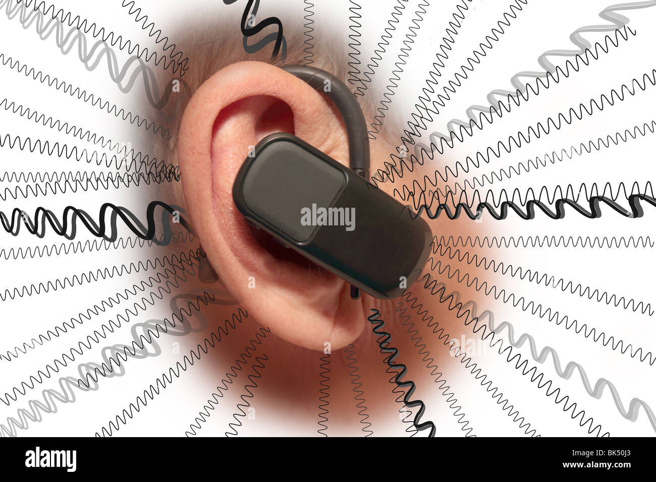 Hands free Cell Phone Stock Photo - Alamy