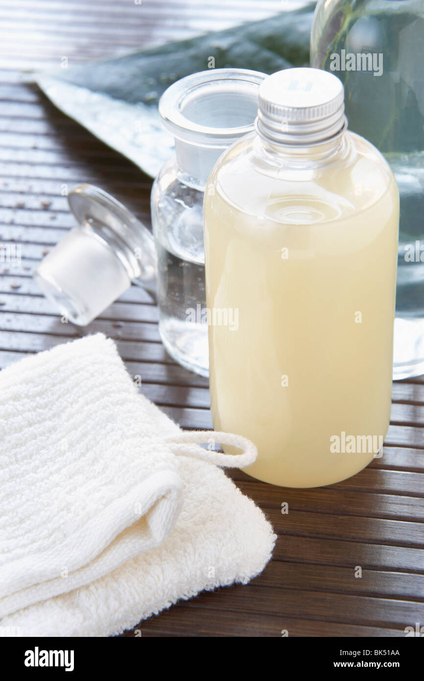 Bottle of Liquid Soap Stock Photo - Alamy