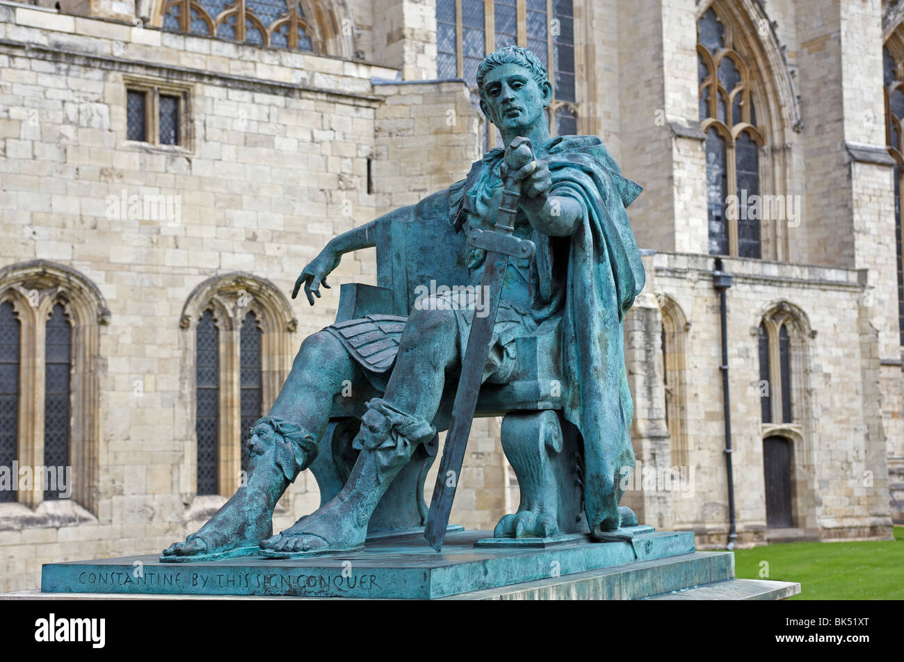 Constantine statue hi-res stock photography and images - Alamy