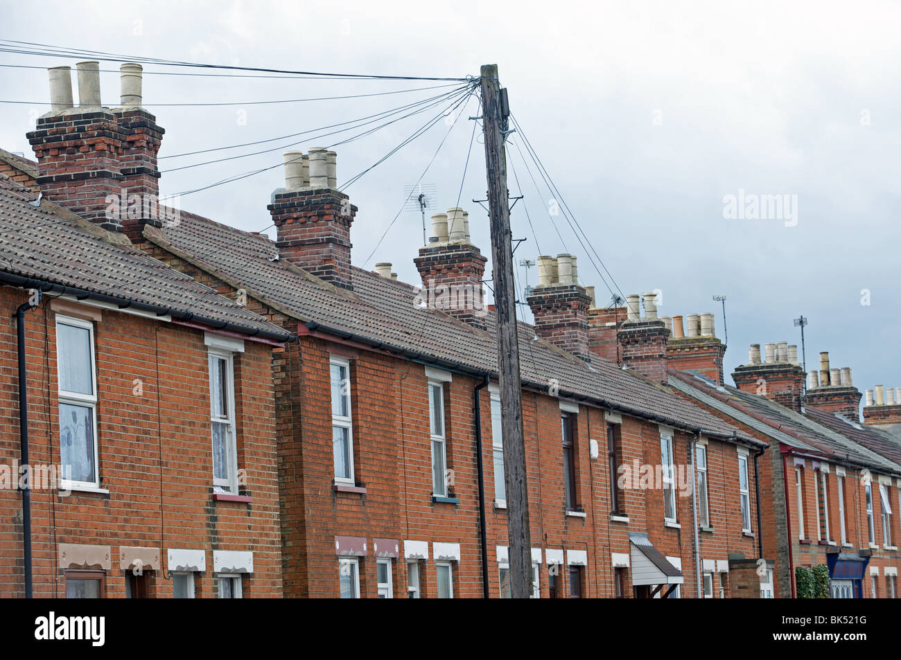 Terraces of houses hi-res stock photography and images - Alamy