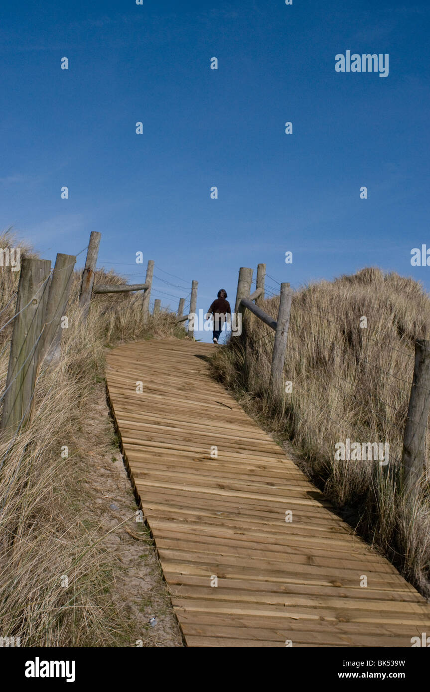 walkway Littlehampton Sussex Stock Photo - Alamy