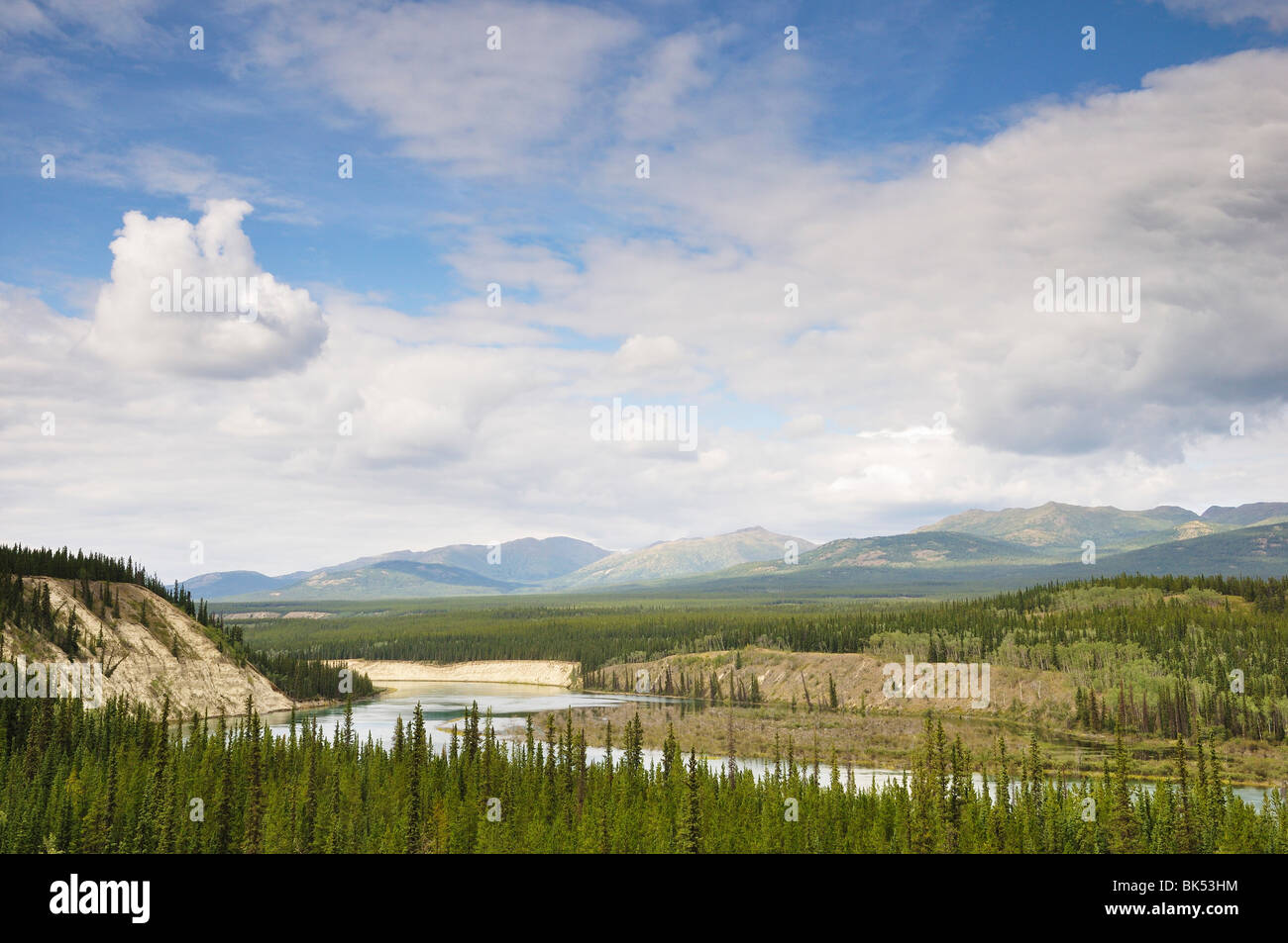 Yukon River Near Whitehorse, Yukon Territory, Canada Stock Photo - Alamy